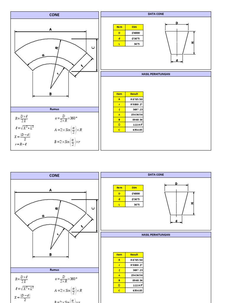 Data Cone: Item Dim Ø6000 Ø3475 3475 | PDF