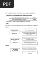 Performance Indicators Formula | PDF | Students | Primary Education