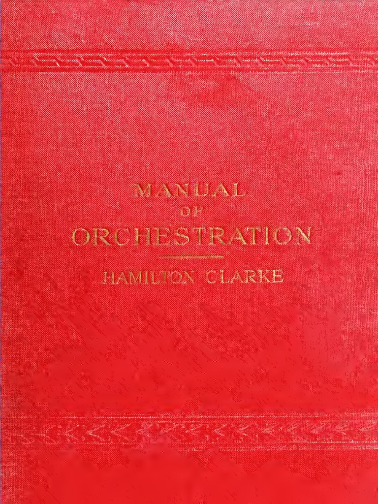 Manual of Orchestration Hamilton | PDF | Orchestras | Violin