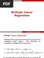 Multiple Linear Regression by Hand (Step-by-Step) - Statology | PDF