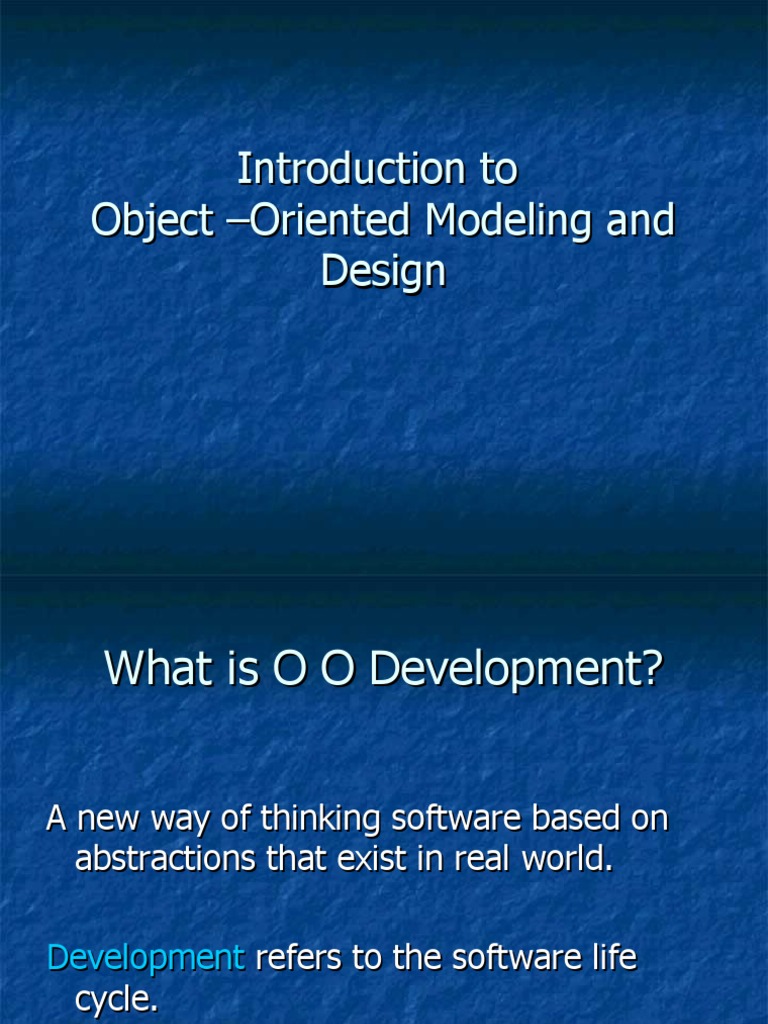 6-Object Modeling-10-Dec-2019Material - II - 10-Dec-2019 - Intro - To ...