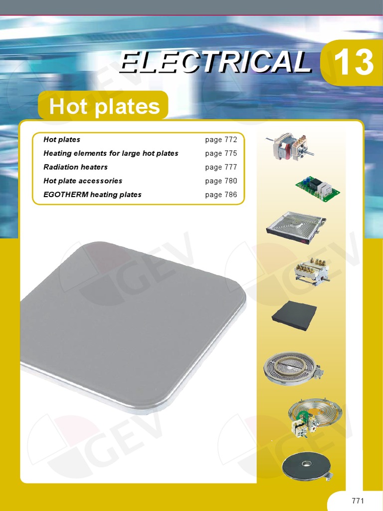 Hot Plates and Heating Elements Overview | PDF | Mains Electricity ...