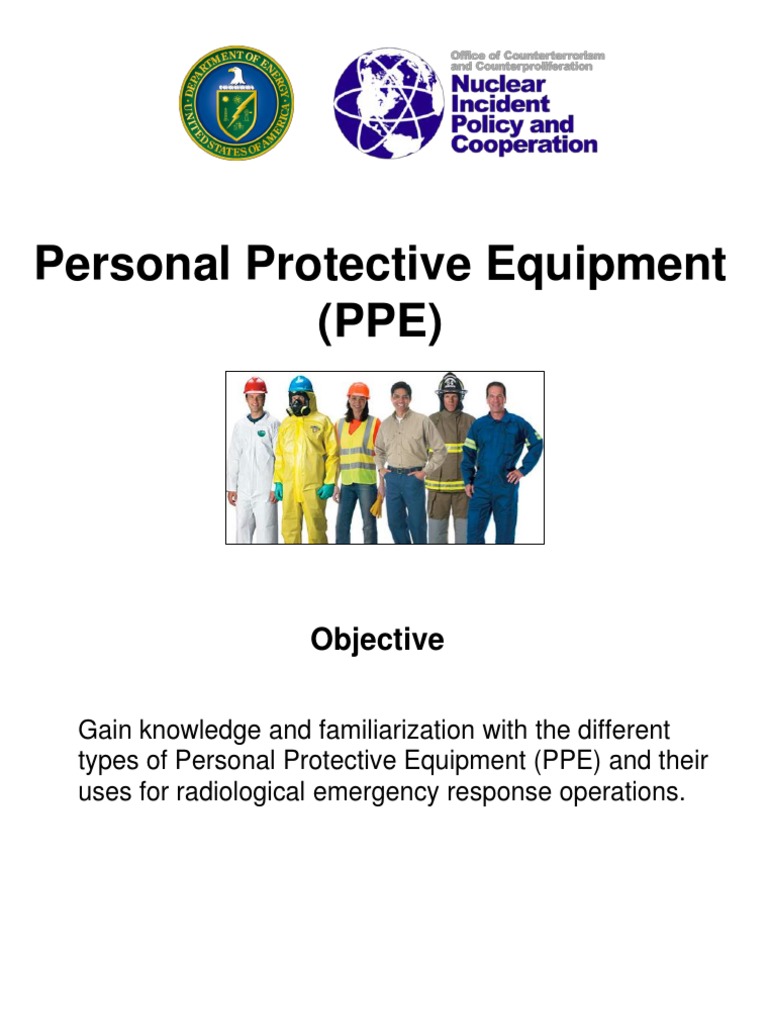 Day 2-5 Personal Protective Equipment | PDF | Radioactive Contamination ...