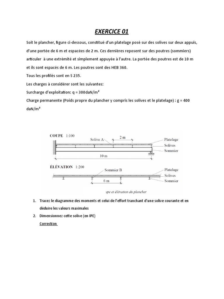 Exercice 1 | PDF | Sciences et mathématiques