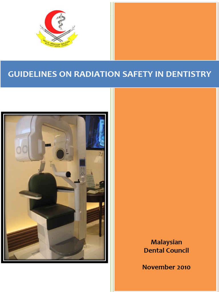 2.malaysian Guidelines On Radiation Safety in Dentistry PDF | PDF ...