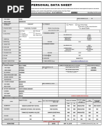 Blank Form - Pds 2023 | PDF