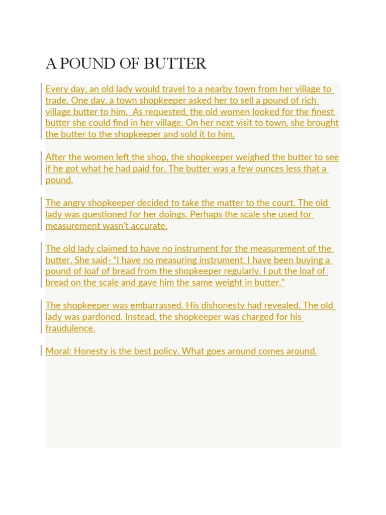 Motivational Stories | PDF | Pound (Mass)