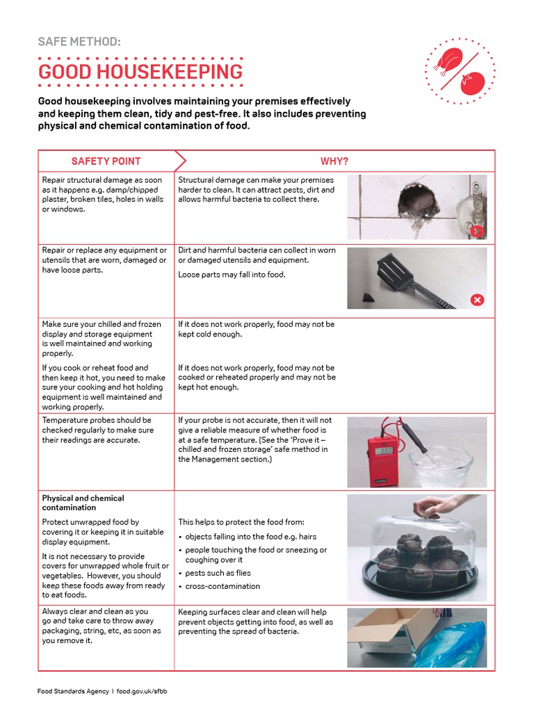 Good Housekeeping: Safe Method | PDF | Housekeeping | Pest Control