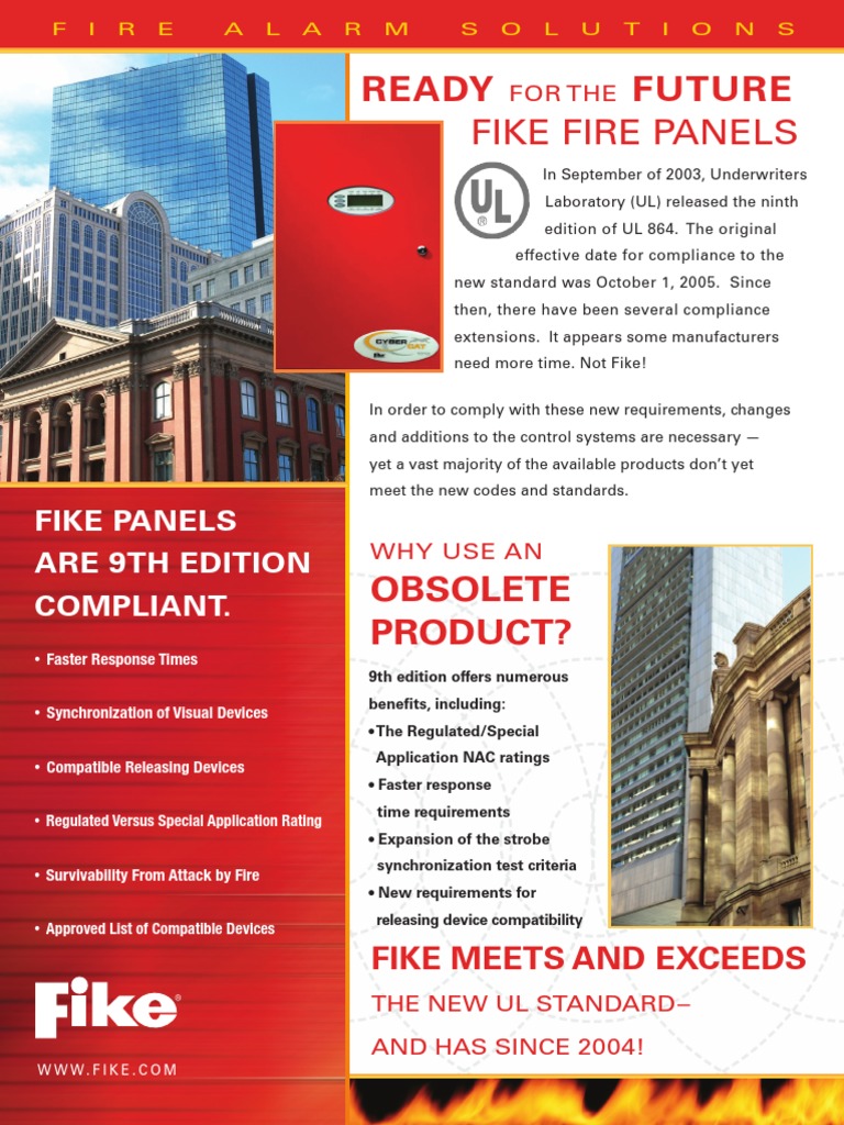 S1014 UL 864 9th Edition | PDF | Regulatory Compliance | Electrical ...