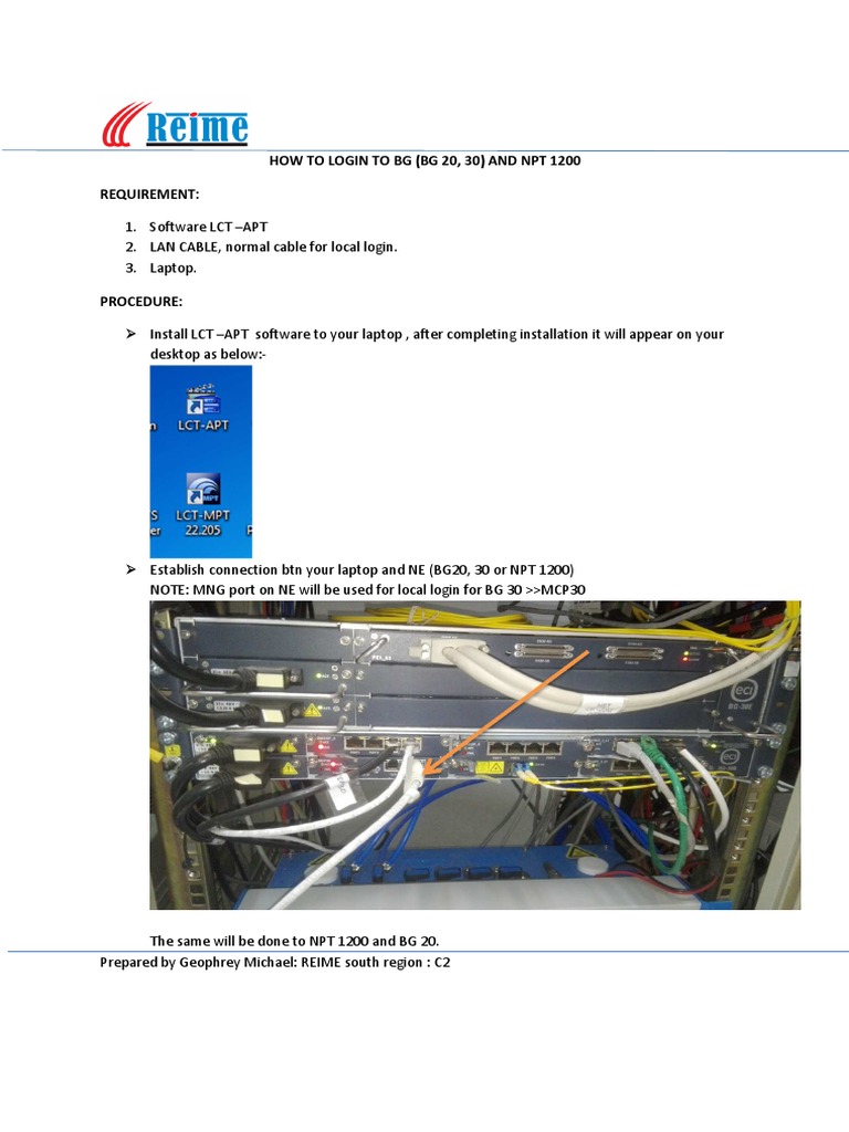 Eci BG Login Procedure PDF | PDF