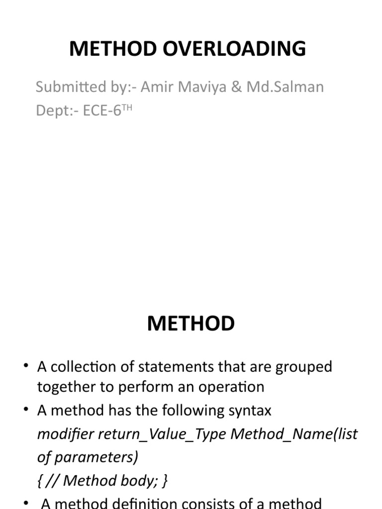Java | PDF | Method (Computer Programming) | Parameter (Computer ... Java | PDF | Method (Computer Programming) | Parameter (Computer ...