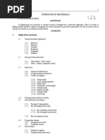N6 Strength of Materials and Structures | PDF | Bending | Beam (Structure)