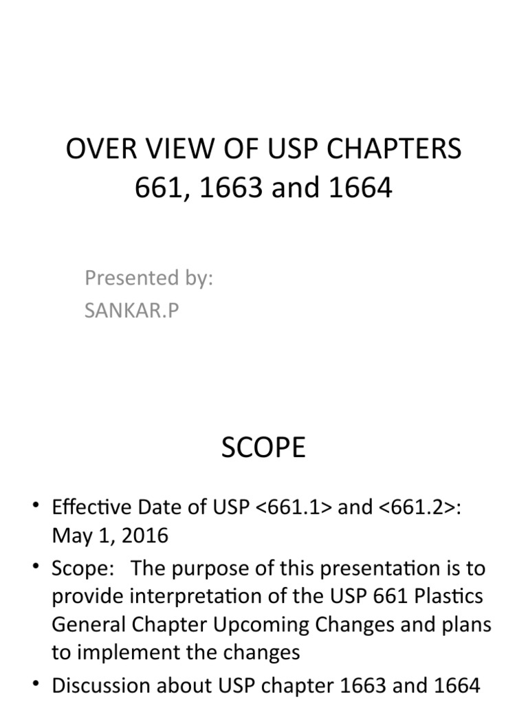USP Chapters For Pharm - Packaging | PDF | Topical Medication ...