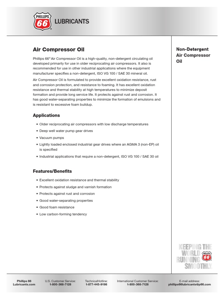 Air Compressor Oil | PDF | Viscosity | Rust