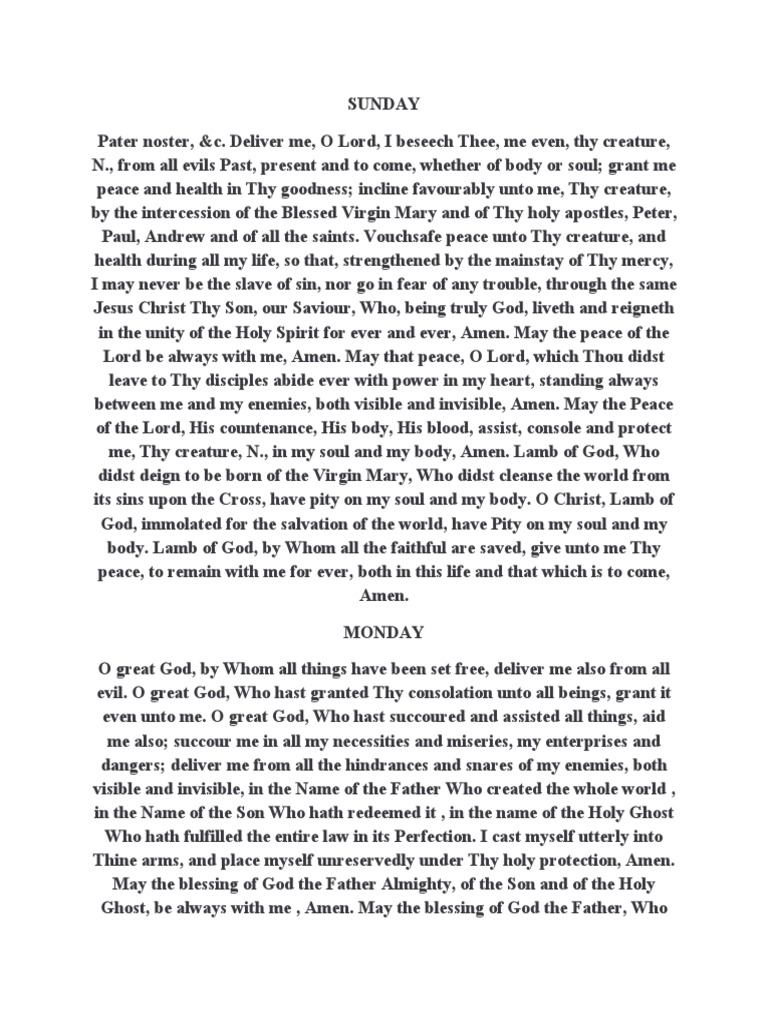 Daily Prayer Book | PDF | Religious Behaviour And Experience | Mythology