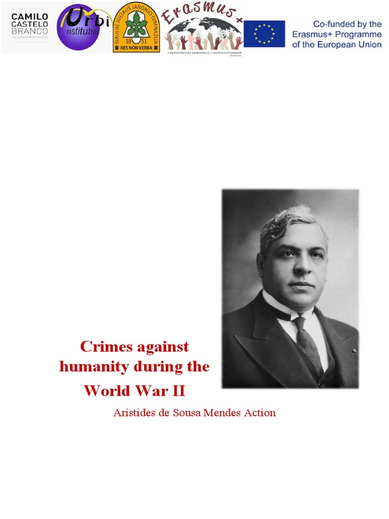 Crimes Against Humanity During The World War II: Aristides de Sousa ...