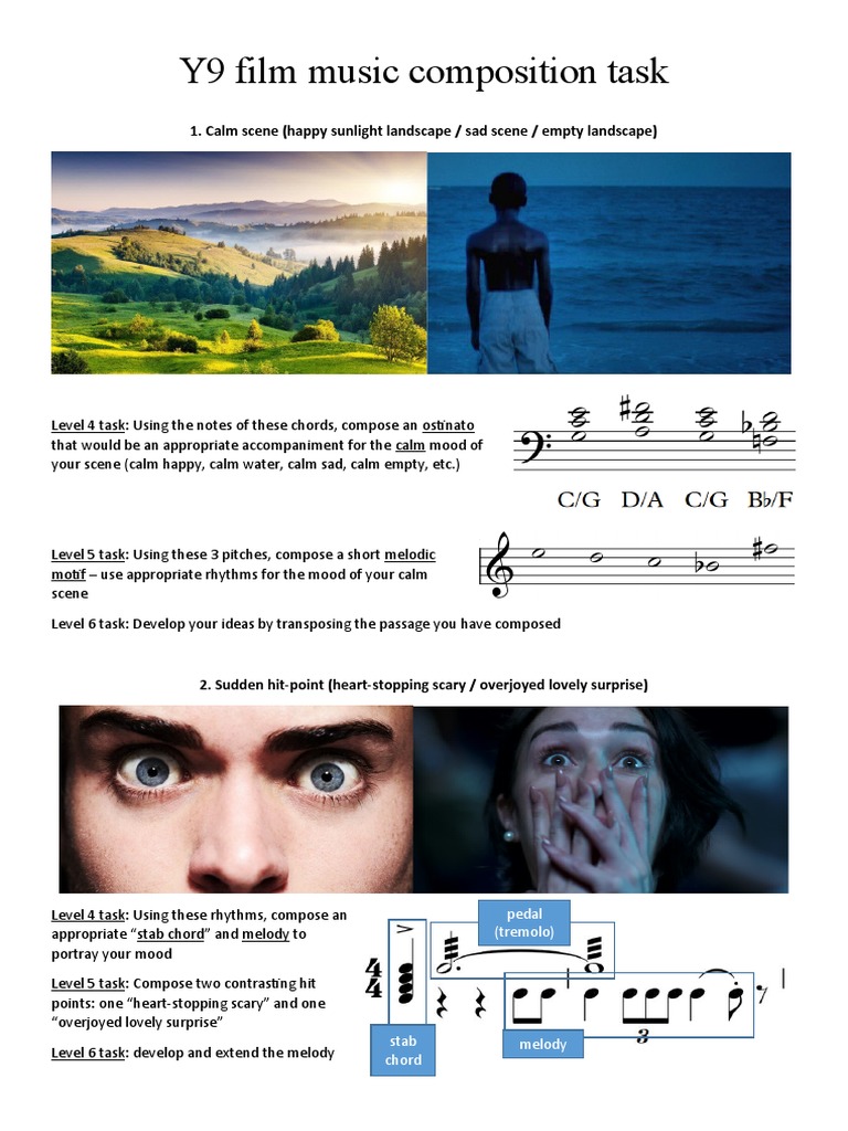 Film Music Composition Tasks | PDF
