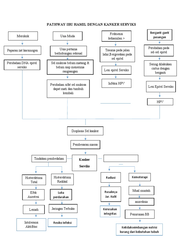 Pathway Kanker Serviks Pathway | PDF