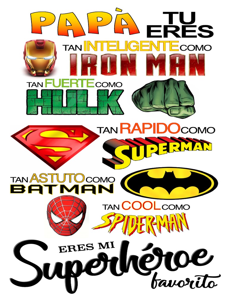 Eres Mi Super Heroe | PDF