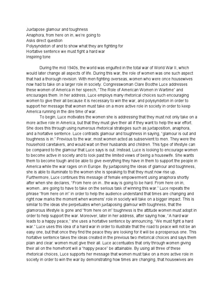 Rhetorical Analysis Practice | PDF | Unrest