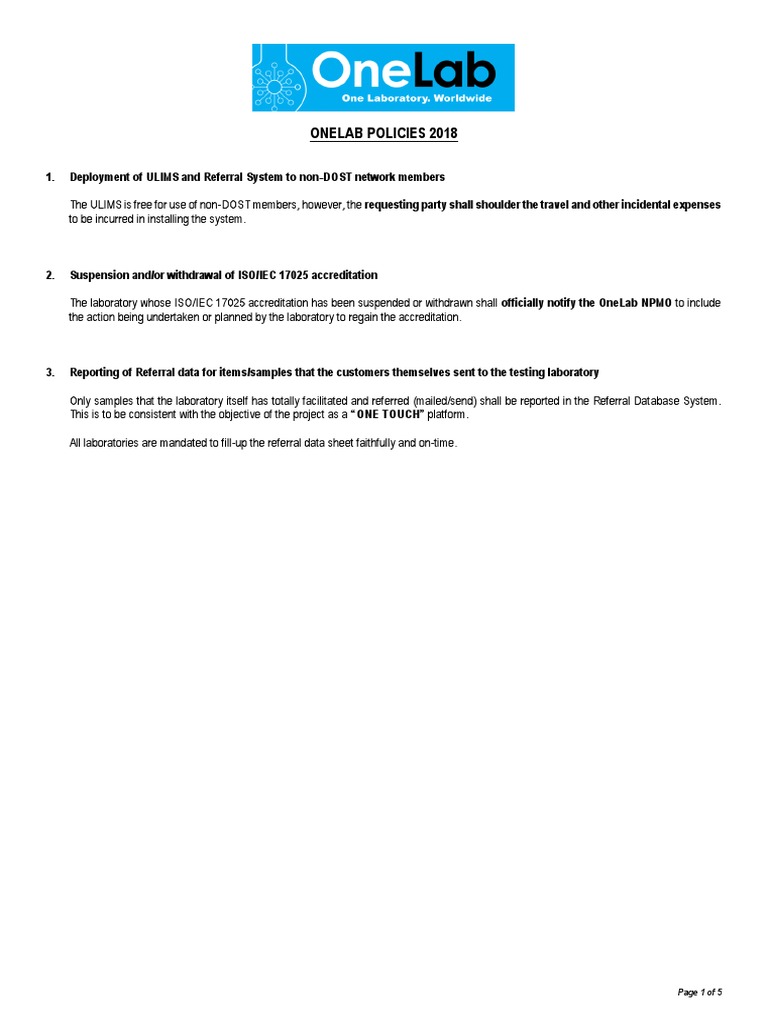 KPIs DEFINITION OF TERMS - ONELAB | PDF | Customer Satisfaction | Performance Indicator