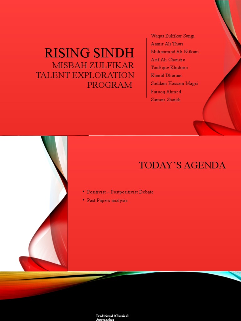 Rising Sindh - IR Lecture 5 | PDF | Positivism | Nation State Rising Sindh - IR Lecture 5 | PDF | Positivism | Nation State