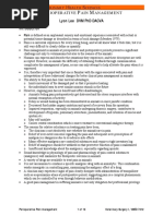 CSU Canine Acute Pain Scale Guide | PDF | Pain | Diseases And Disorders