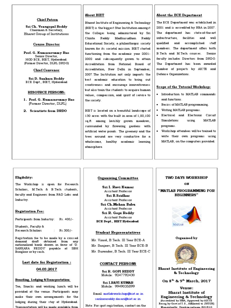 Bharat Group of Institutions | PDF | Engineering