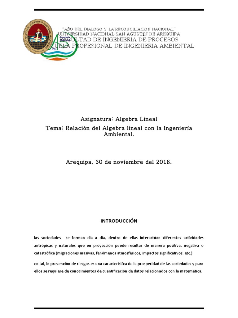 Tif - Algebra Lineal A | Descargar gratis PDF | Linealidad | Programación lineal