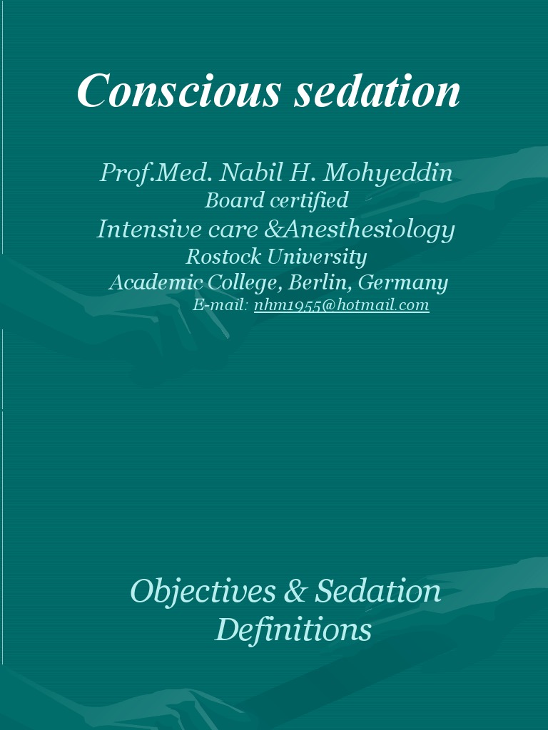 Conscious Sedation Techniques Overview | PDF | Midazolam | Benzodiazepine