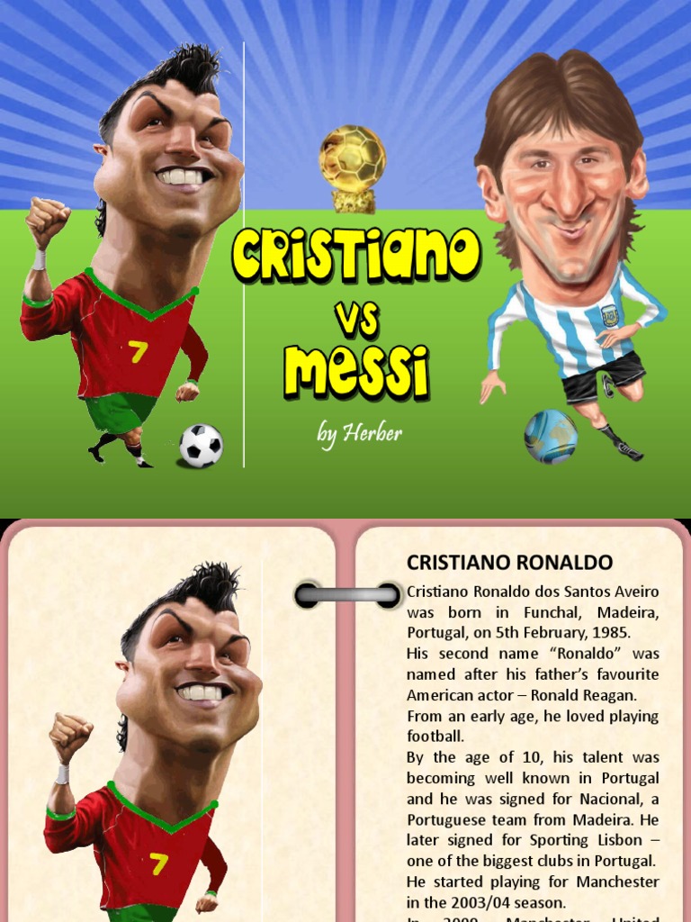 Cristiano Vs Messi Reading Comprehension Exercises - 84781 | PDF ...