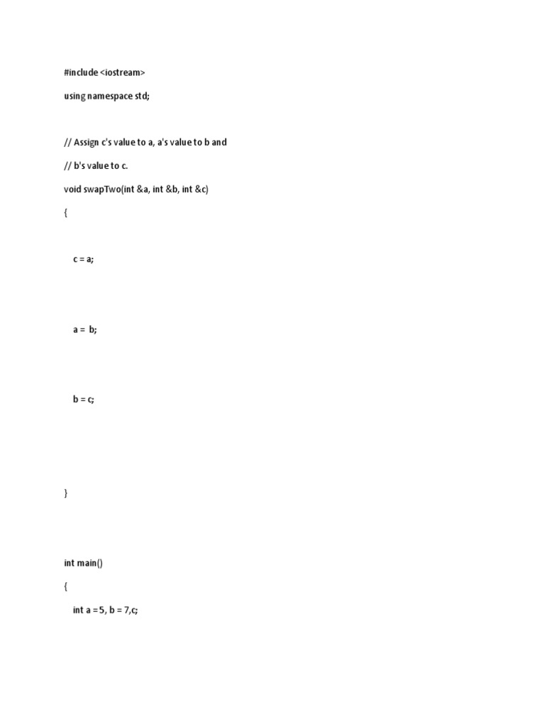 #Include Using Namespace STD | PDF