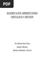 1.3 Defectos Superficiales | PDF | Dislocación | Cristal