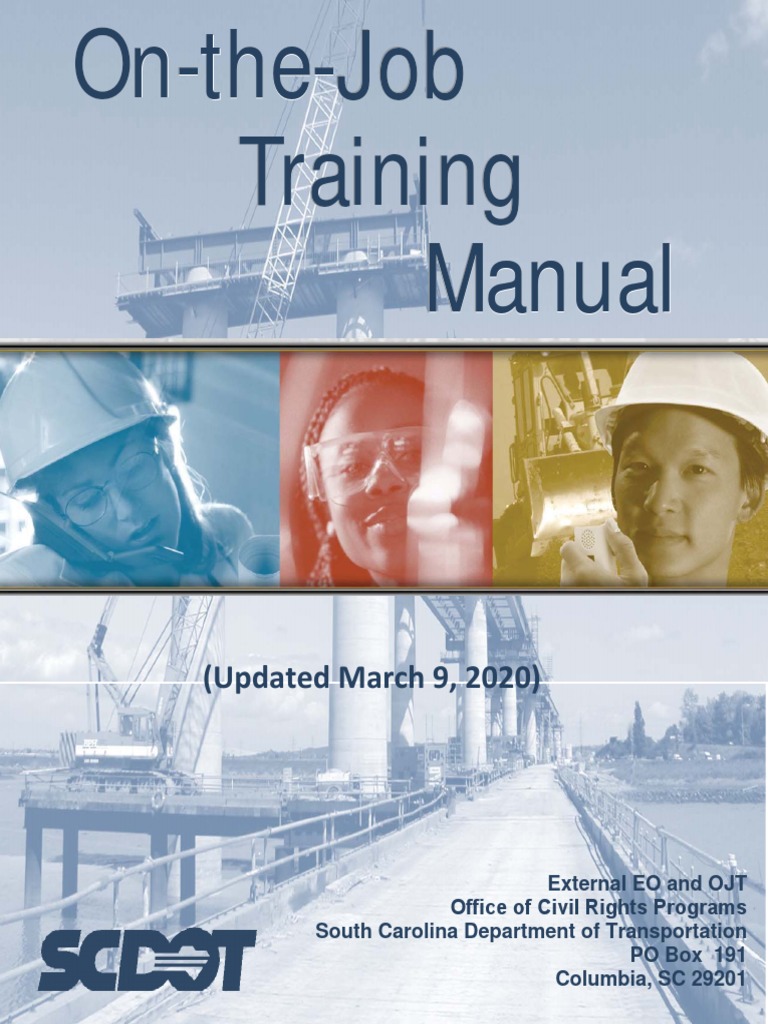 DOT On The Job Training Manual Updated 2020-03-09 | PDF | Recruitment ...