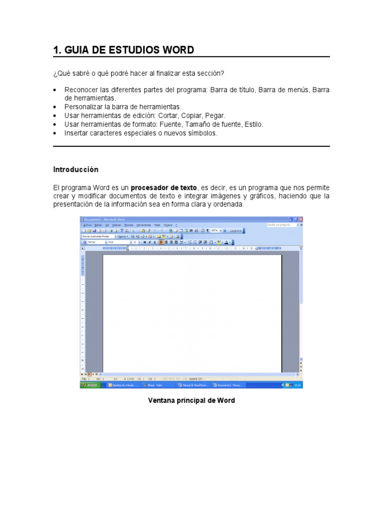 Ejercicio 2do Primaria | PDF | Ventana (informática) | Microsoft Word