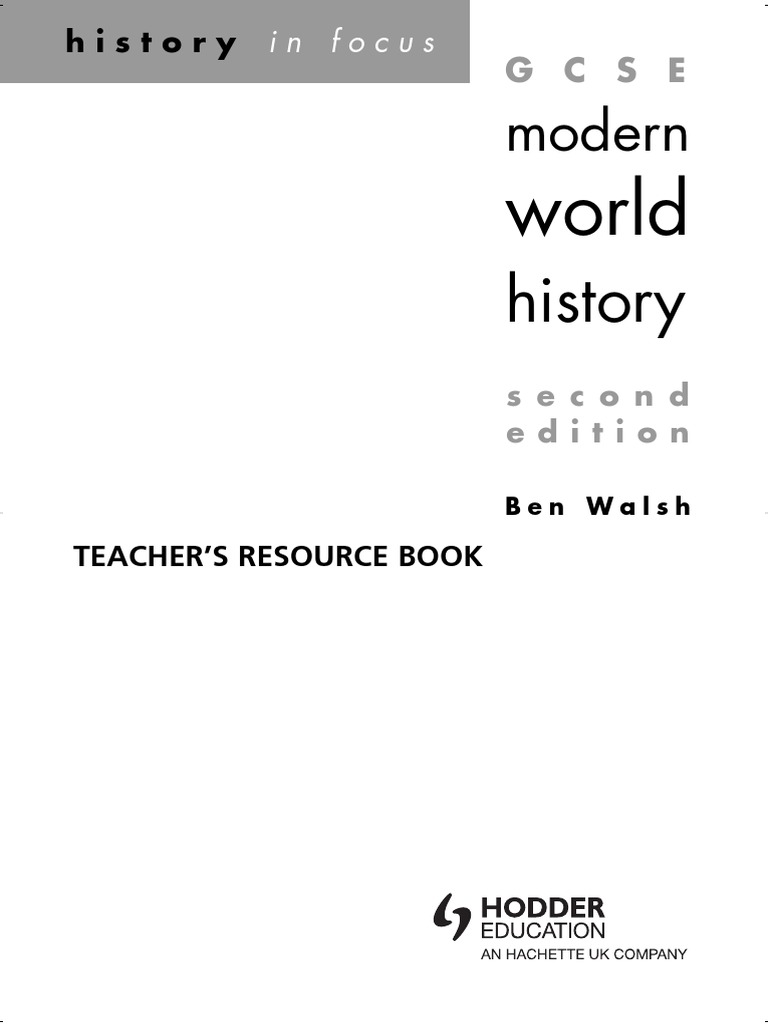 GCSE Modern World History Second Ed PDF | PDF | Educational Technology ...