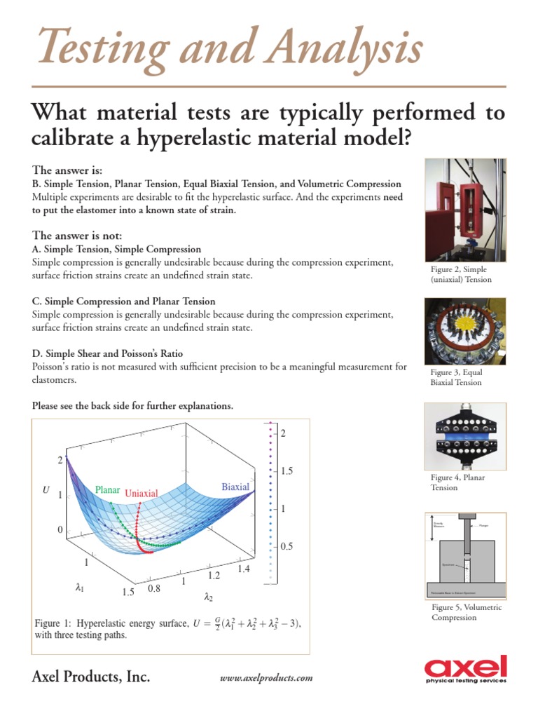 Axel Products, Inc. - Testing and Analysis | PDF | Deformation ...