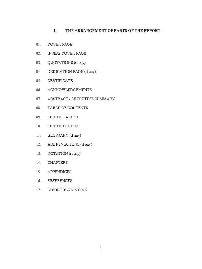 Project Report - Format Guidelines | PDF