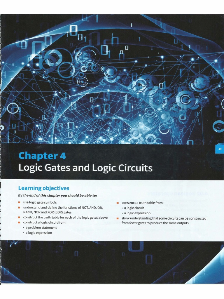 Computer Science Coursebook-56-65 | PDF | Logic Gate | Boolean Algebra