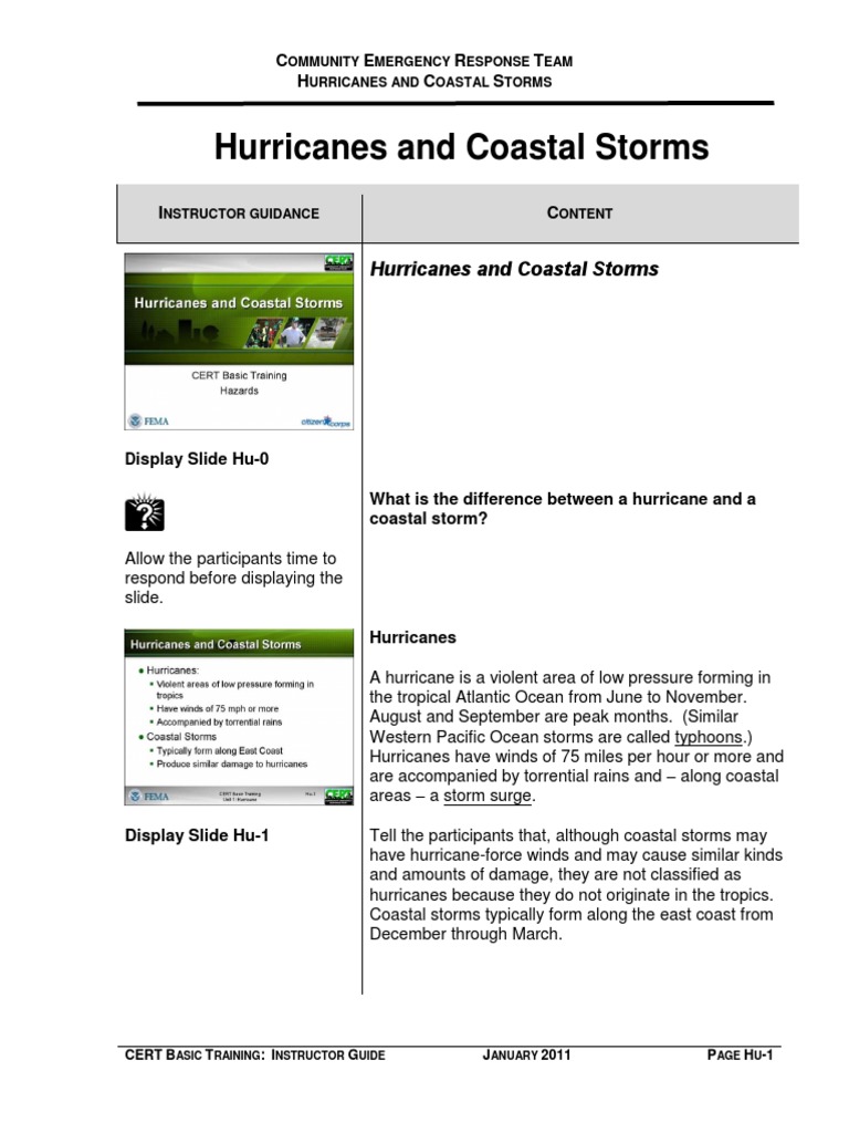 Section 5 Hurricane | PDF | Tropical Cyclones | Emergency Evacuation
