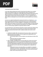 Giglio Letter To Local Law Enforcement | PDF | Prosecutor | Witness