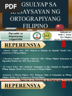 Mga Digrapo | PDF