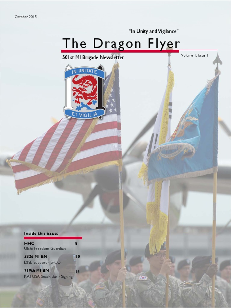 The Dragon Flyer: "In Unity and Vigilance" | PDF | Intelligence ...