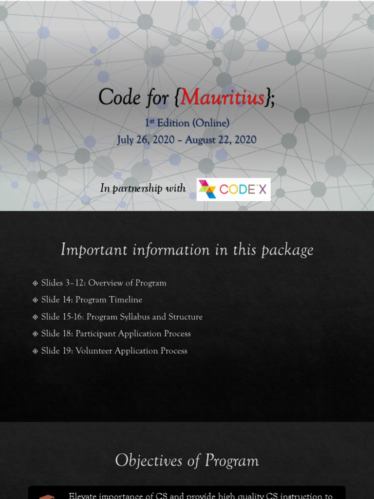 Code For Mauritius 2020 | Download Free PDF | Mentorship | Pedagogy