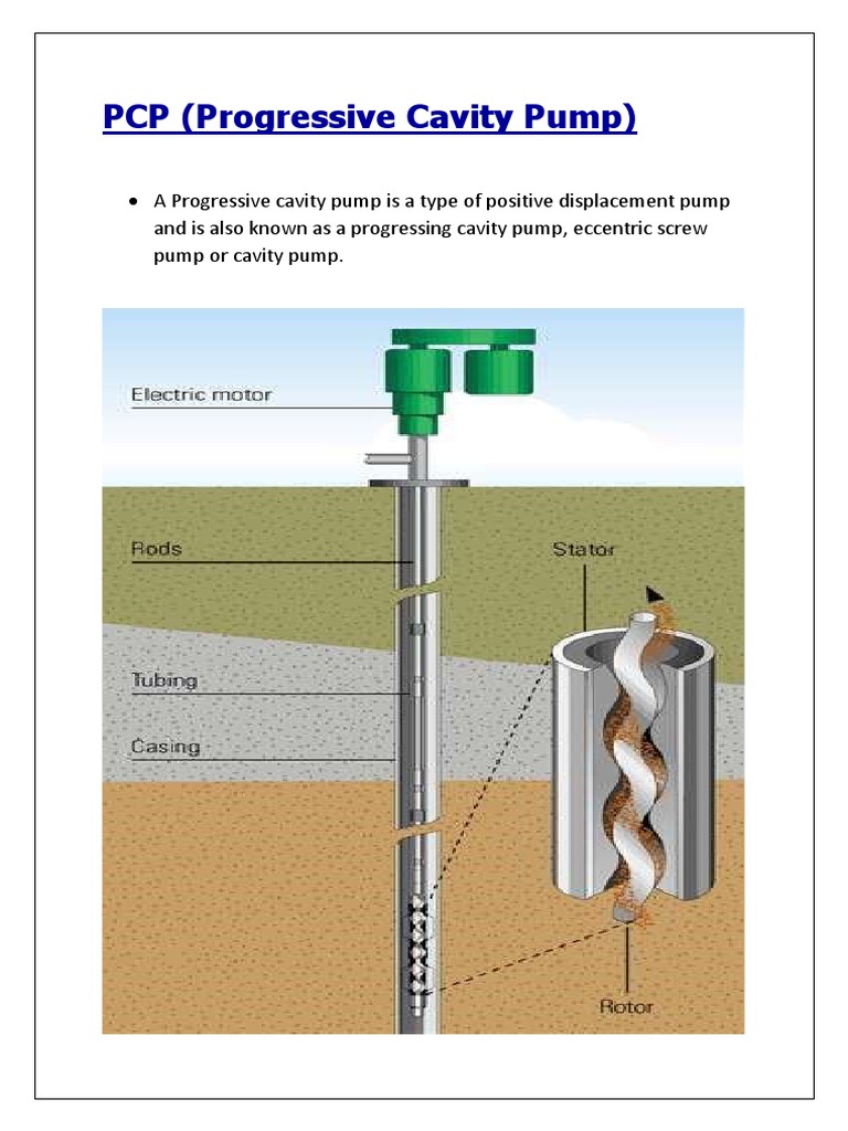 Progressive Cavity Pump Diagram
