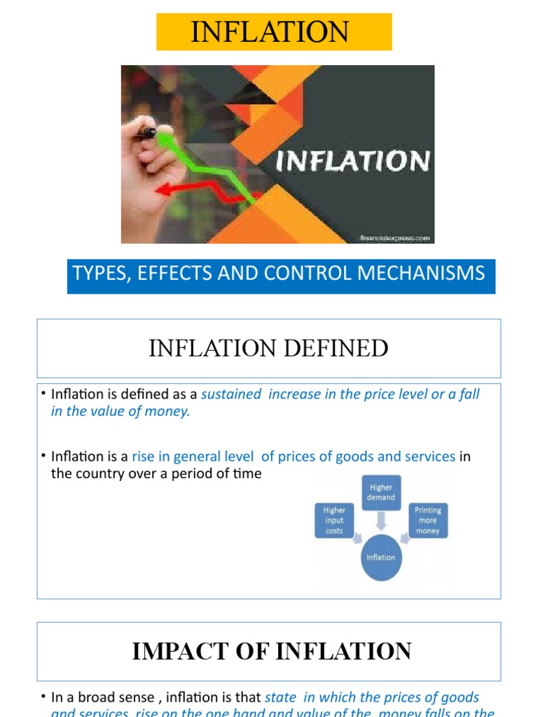 Inflation: Types, Effects and Control Mechanisms | PDF | Government ...