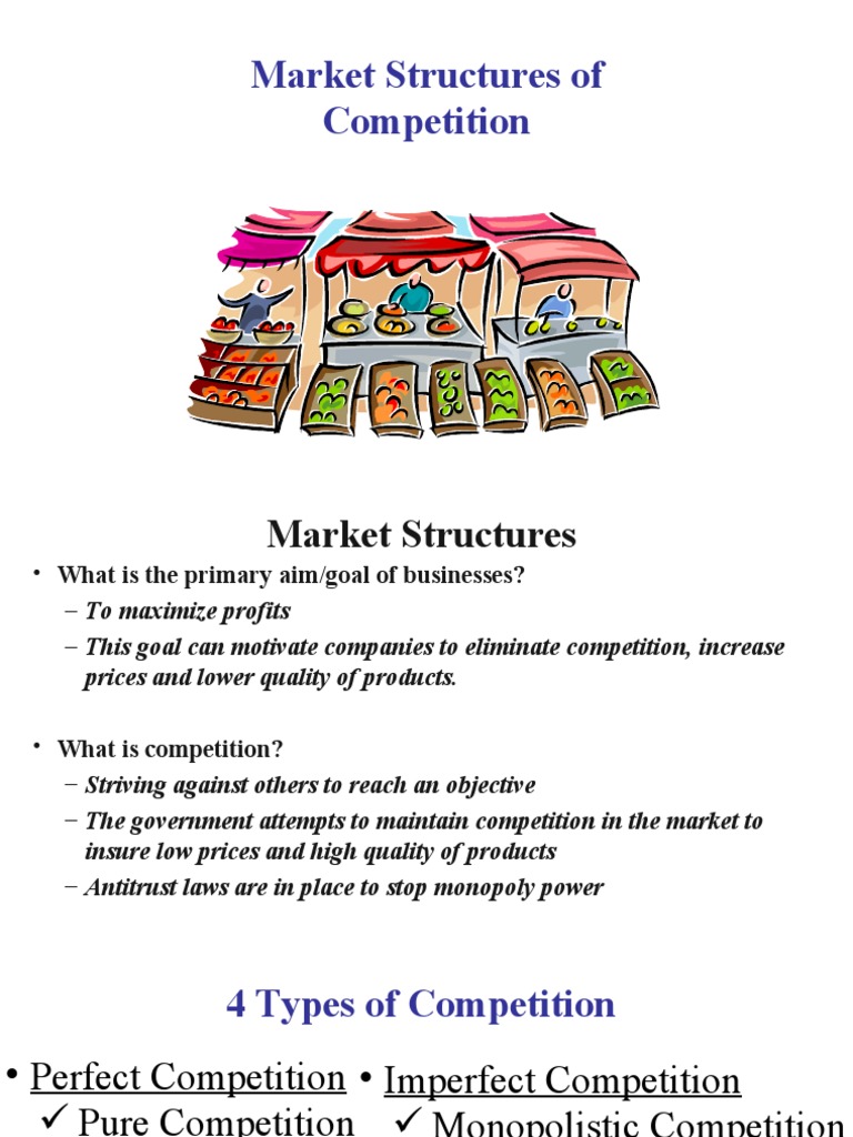 Market Structures of Competition | PDF | Monopoly | Competition
