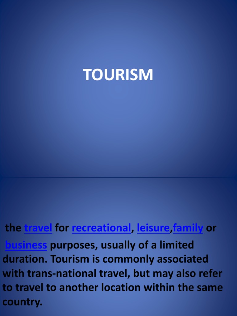 Tourism Planning and Development | Download Free PDF | Infrastructure ...