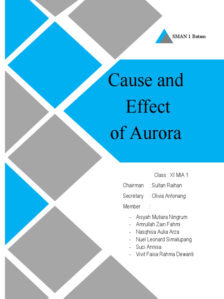 Causes and Effects of Auroras Explained | PDF | Aurora | Magnetosphere