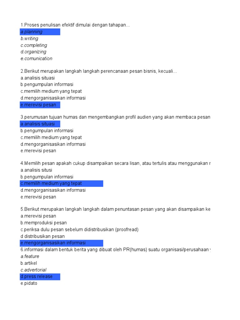 Otk Humprot Ke 3 | PDF